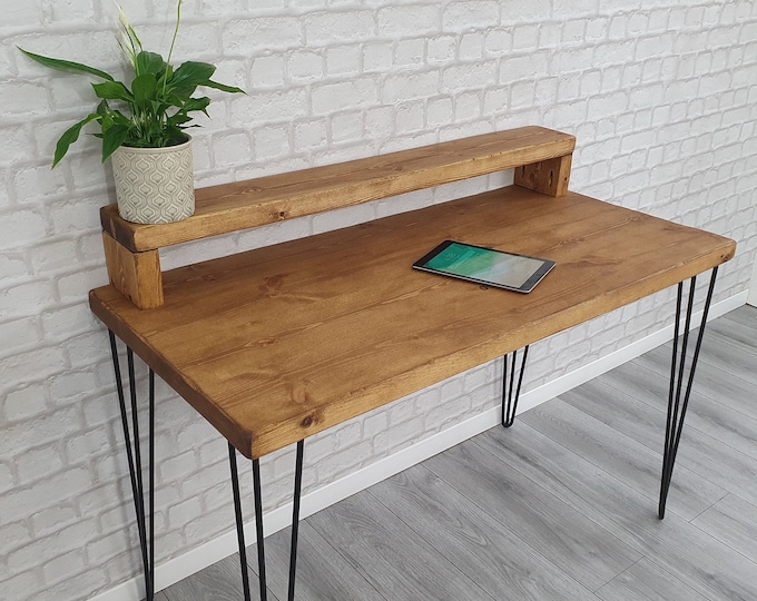 Wooden Desk Custom Sizes Home Office Bespoke - Etsy UK