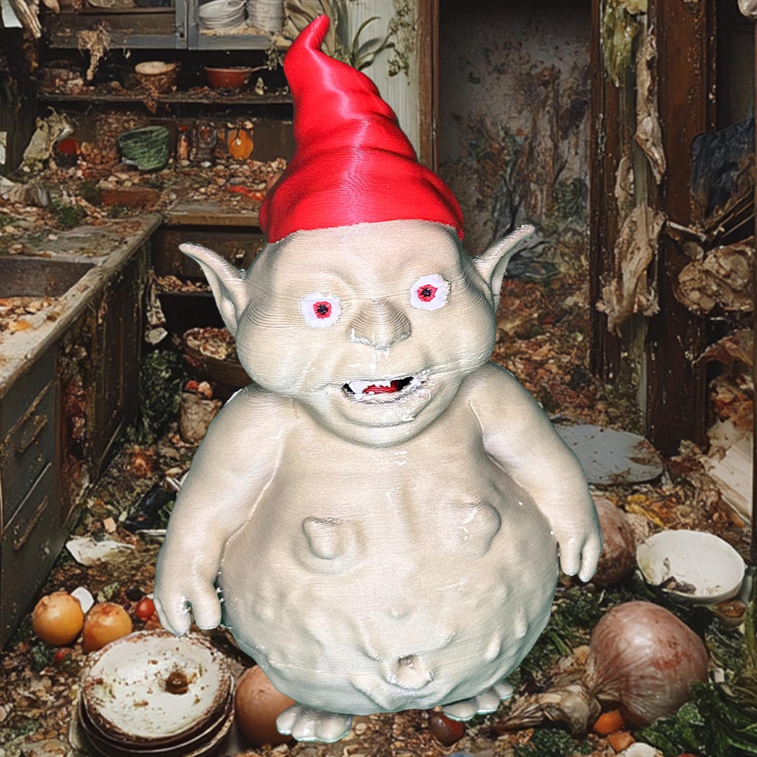 Gnarly Gnome 2 Funny Gnome Gift Funny Gift Gross Gift Funny Present ...