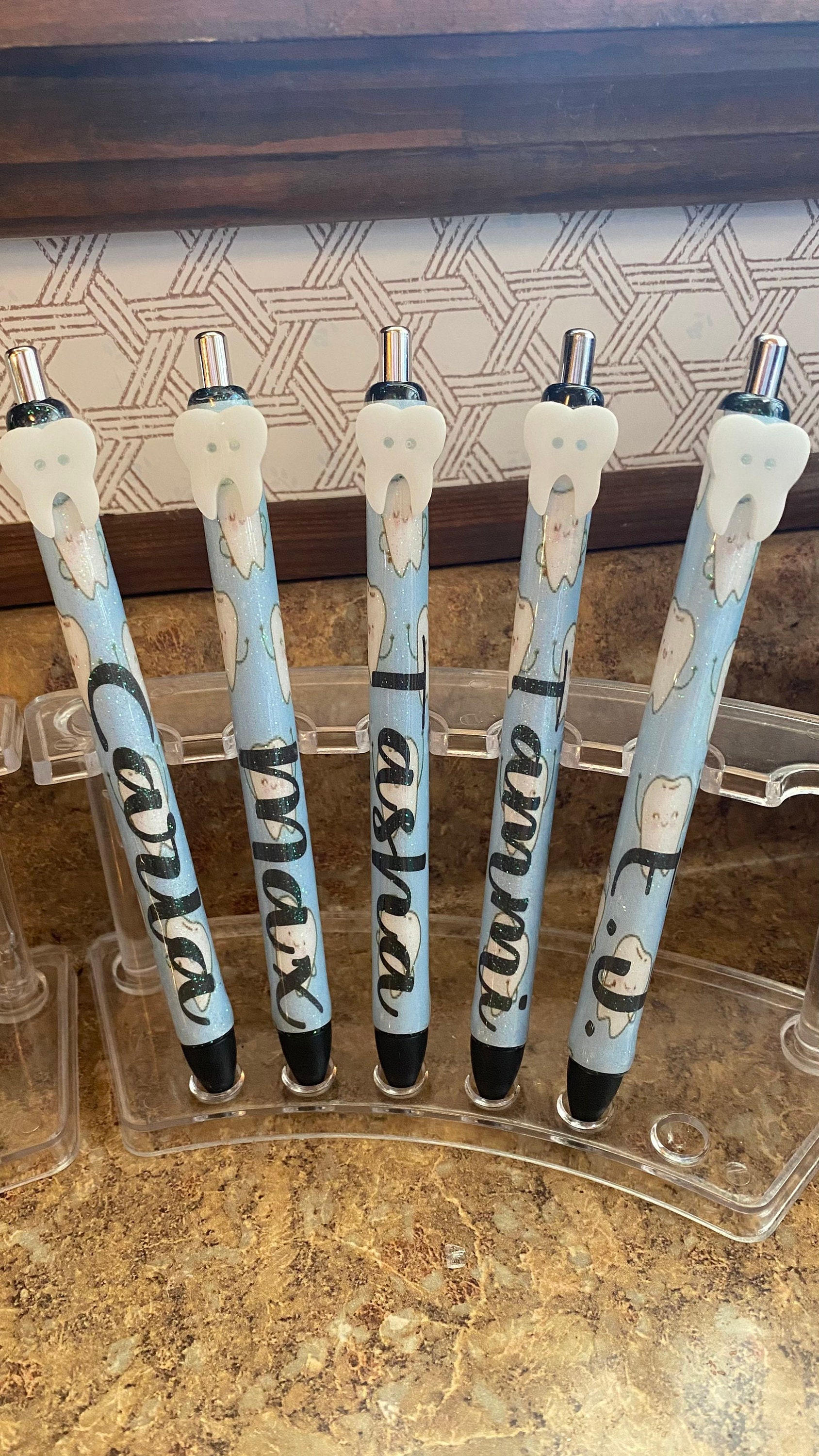 Custom gel pens. | Etsy