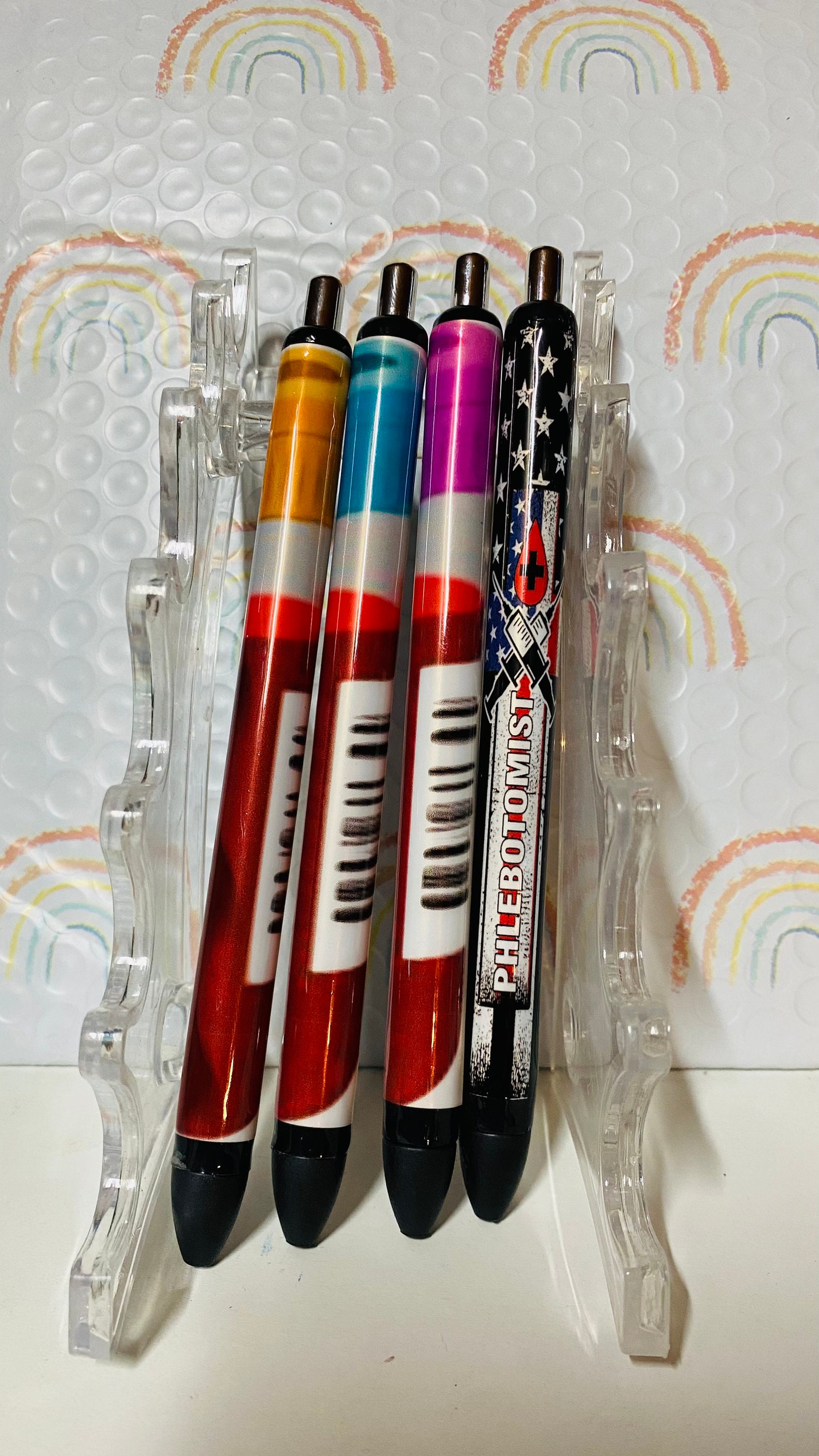 PHLEBOTOMY Refillable Gel Pens. Lab Worker. MLT. Blood Draw. - Etsy