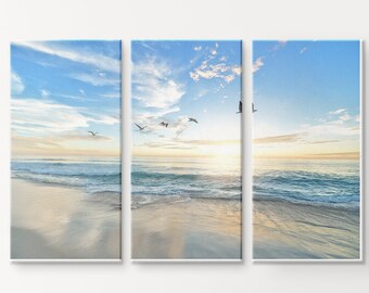 Ocean Triptych Art - Etsy