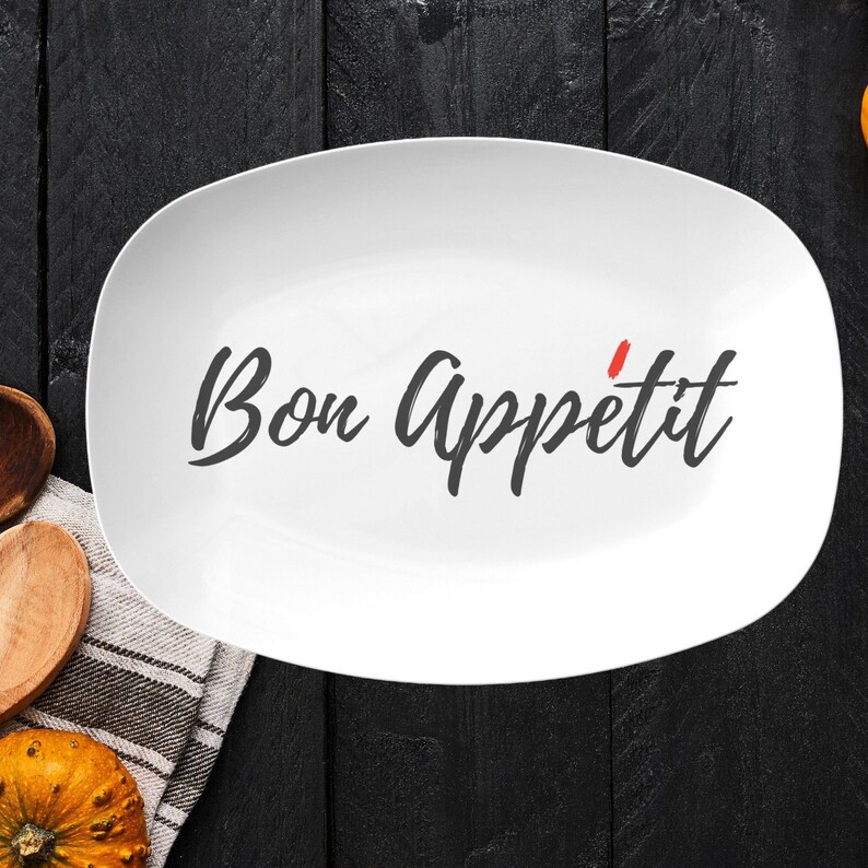 Platters and Trays Bon Appetit French Platter Serving - Etsy
