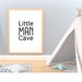 Little Man Cave Printable Little Man Sign Boys Room Wall - Etsy