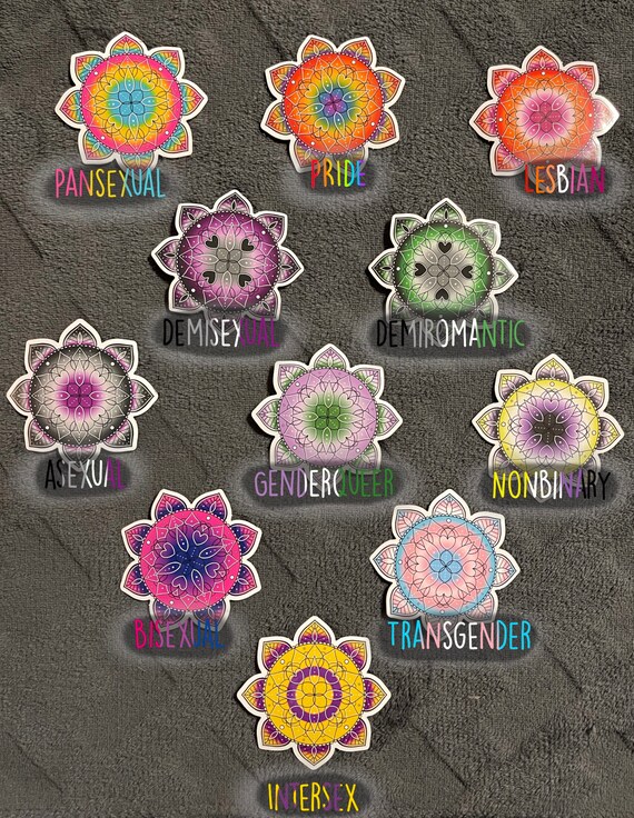 LGBTQIA Pride Stickers - Etsy