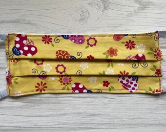 Lady Bug Face Mask - Etsy