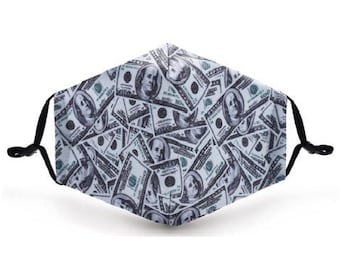 Money Face Mask - Etsy