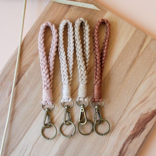 Macrame Keychain Personalized - Etsy