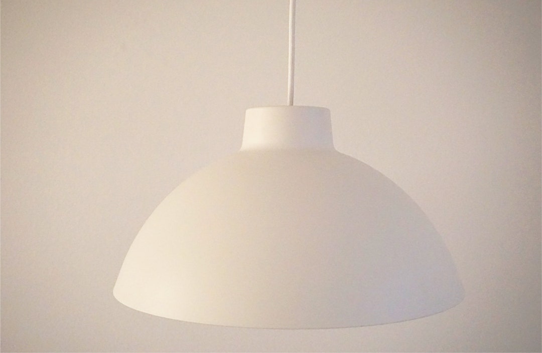 Modern Dome Pendant Light- White - Etsy