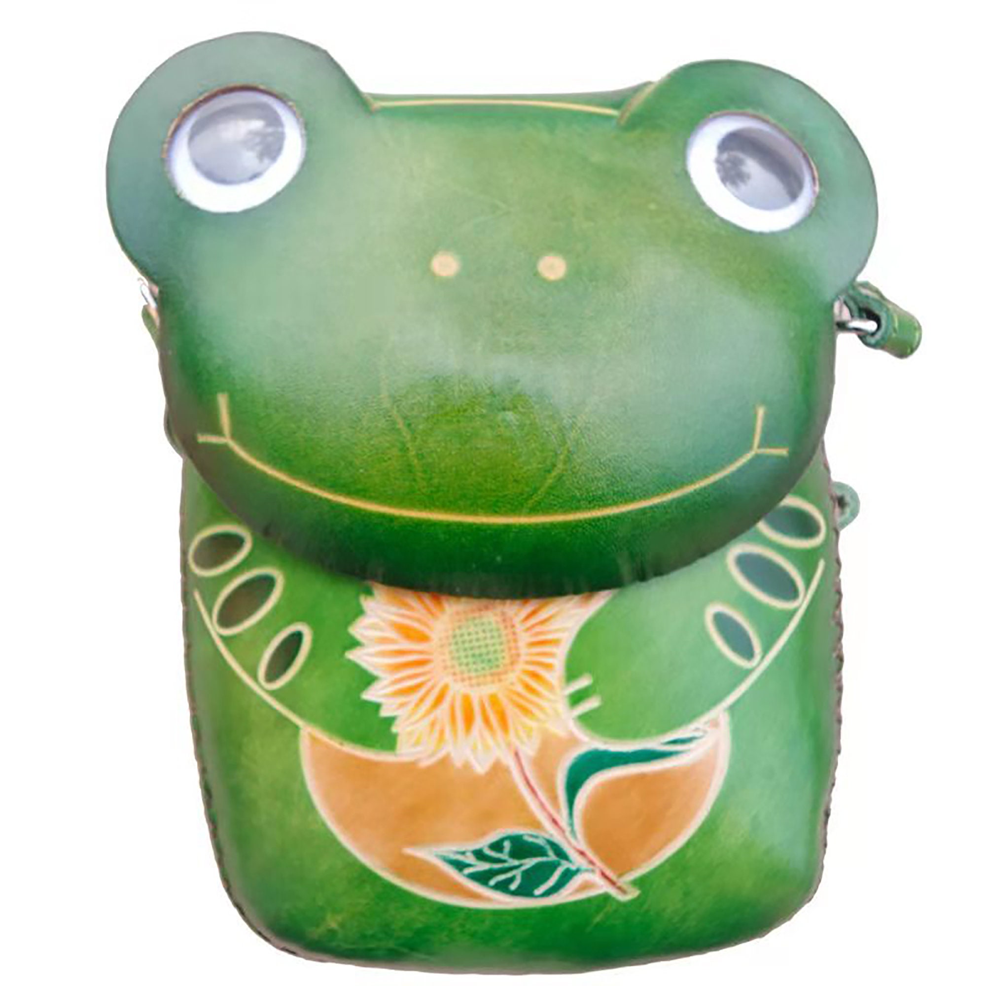 Leather Frog Bag,crossbody Bags for Girl,green Crossbody Bag - Etsy