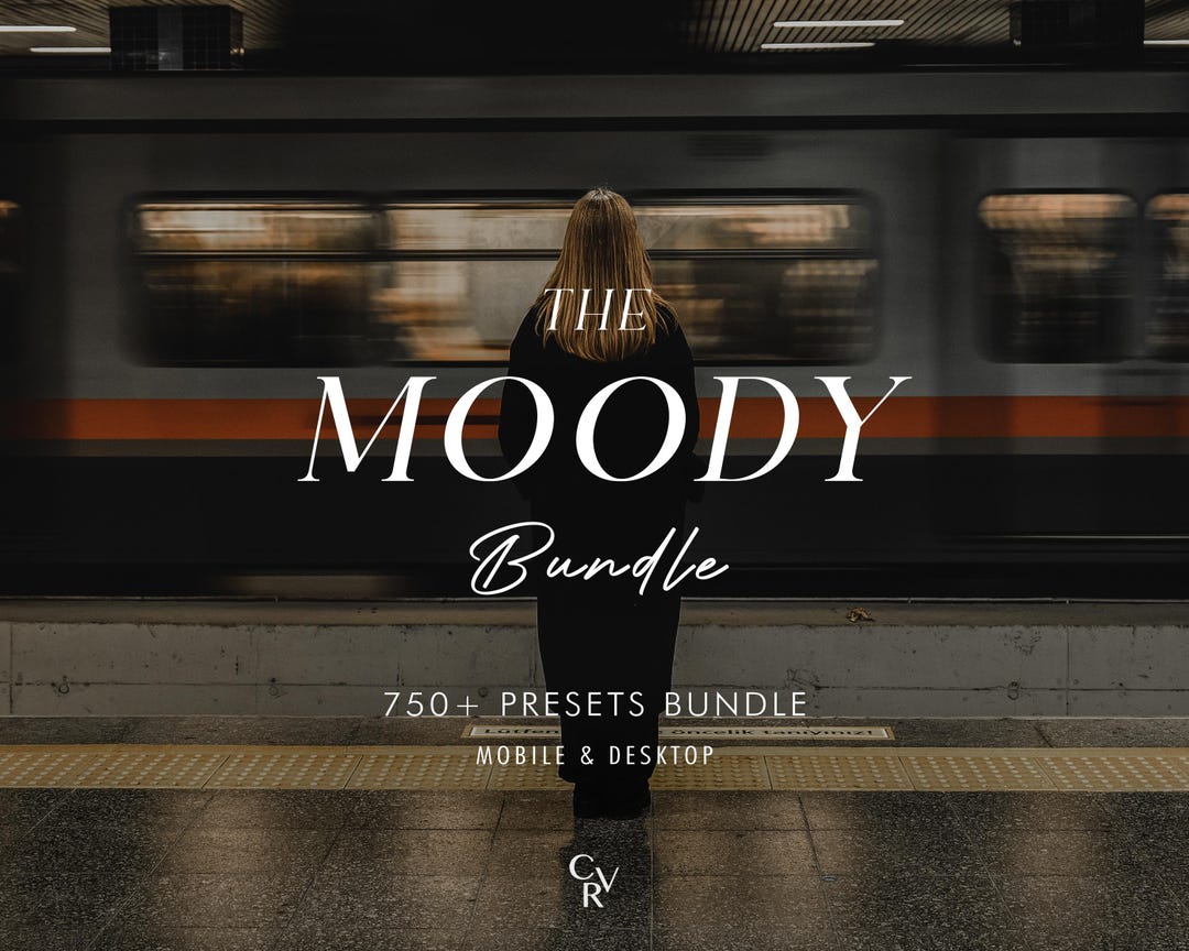 750+ MOODY Bundle Presets - Mobile and Desktop - Lightroom Preset ...