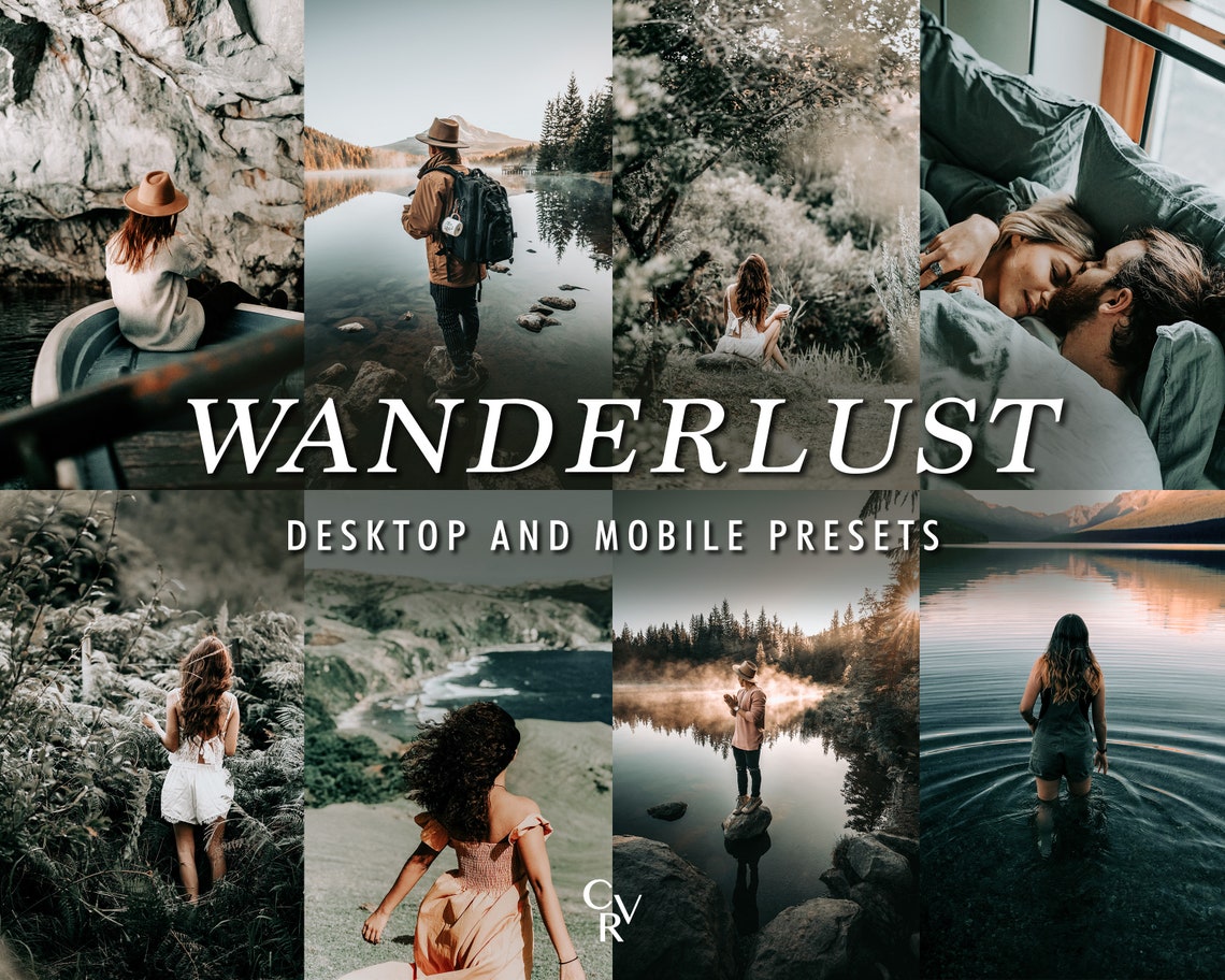 10 Wanderlust Lightroom Presets. Desktop and Mobile. 10 - Etsy