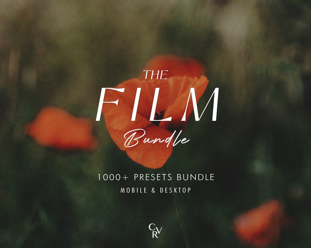 1000+ FILM Bundle Presets - Mobile and Desktop - Lightroom Preset ...