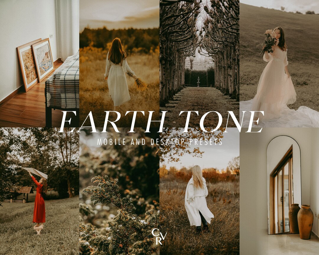 15 Earthy Tones Lightroom Presets. Desktop and Mobile. 15 Different ...