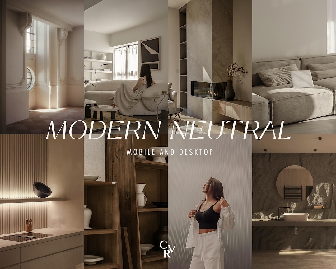 15 Neutral Lightroom Presets. Desktop and Mobile. 15 Different Presets ...