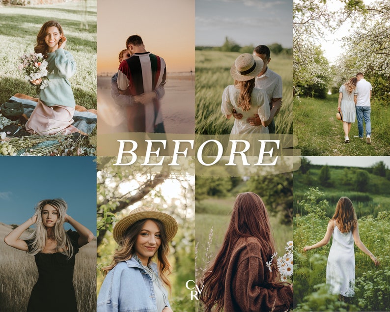 10 Creamy Lightroom Presets. Desktop and Mobile. 10 Different - Etsy