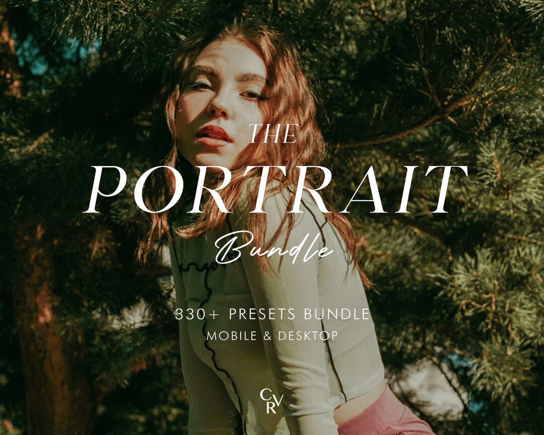 330 PORTRAIT Bundle Presets Mobile and Desktop Lightroom Preset Bundle ...