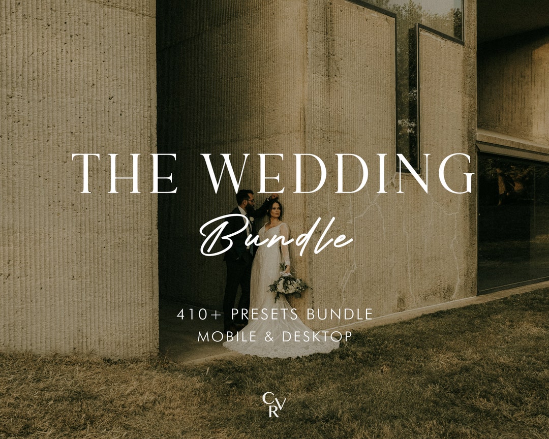 410 WEDDING Bundle Presets Mobile and Desktop Lightroom Preset Bundle ...