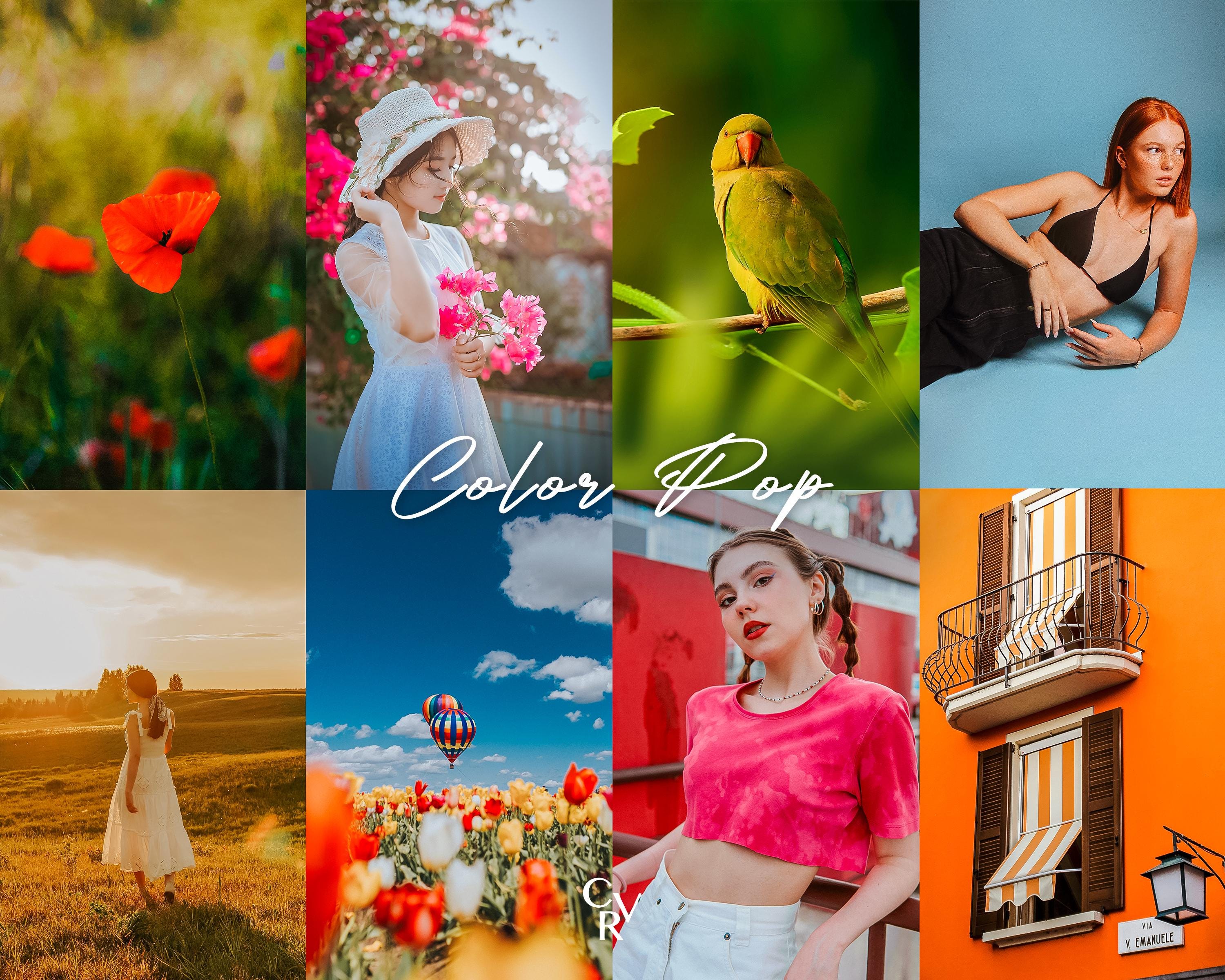 20 Colorful Lightroom Presets. Desktop and Mobile. 20 Different Presets ...