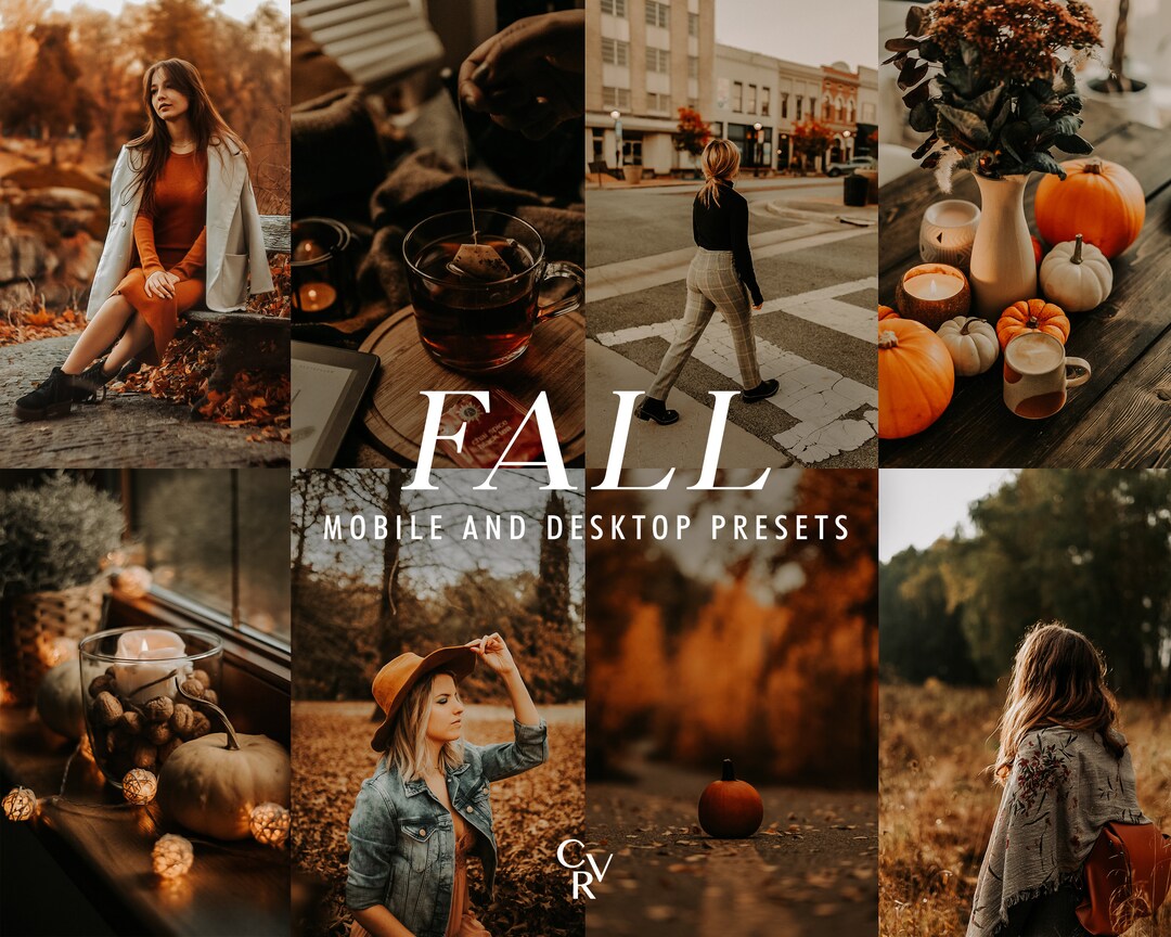 15 FALL Lightroom Presets. Desktop and Mobile. 15 Different Presets ...
