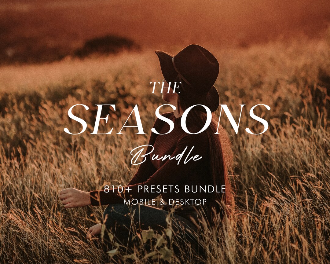 810 ALL SEASONS Bundle Presets Mobile and Desktop Lightroom Preset ...