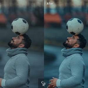 15 Soccer Lightroom Presets. Desktop and Mobile. 15 Different Presets ...
