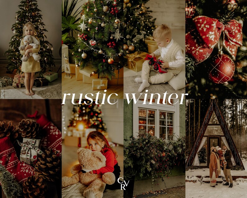 15 Rustic Winter Lightroom Presets. Desktop and Mobile. 15 Different ...