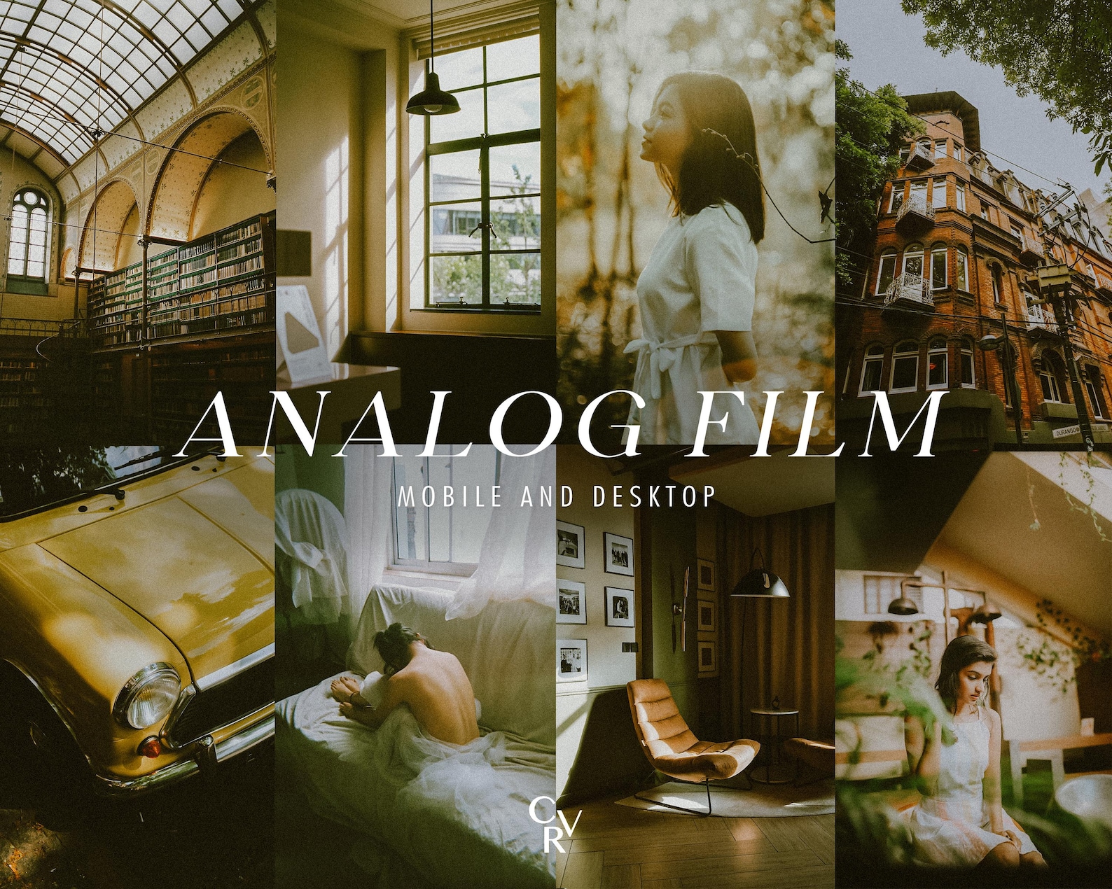 10 Analog Film Lightroom Presets. Desktop and Mobile. Vintage, Old ...