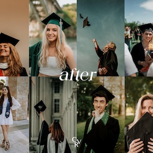 20 Graduation Lightroom Presets. Desktop and Mobile. 20 Different ...