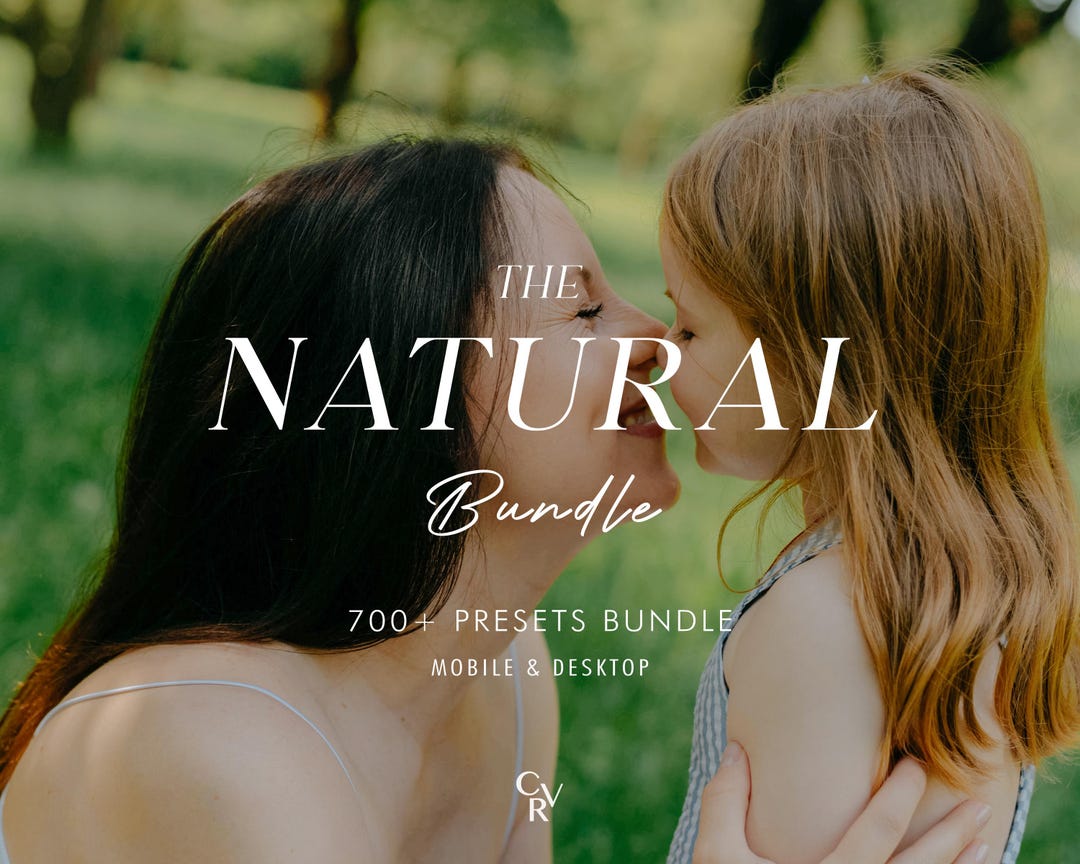 700+ NATURAL Bundle Presets - Mobile and Desktop - Lightroom Preset ...