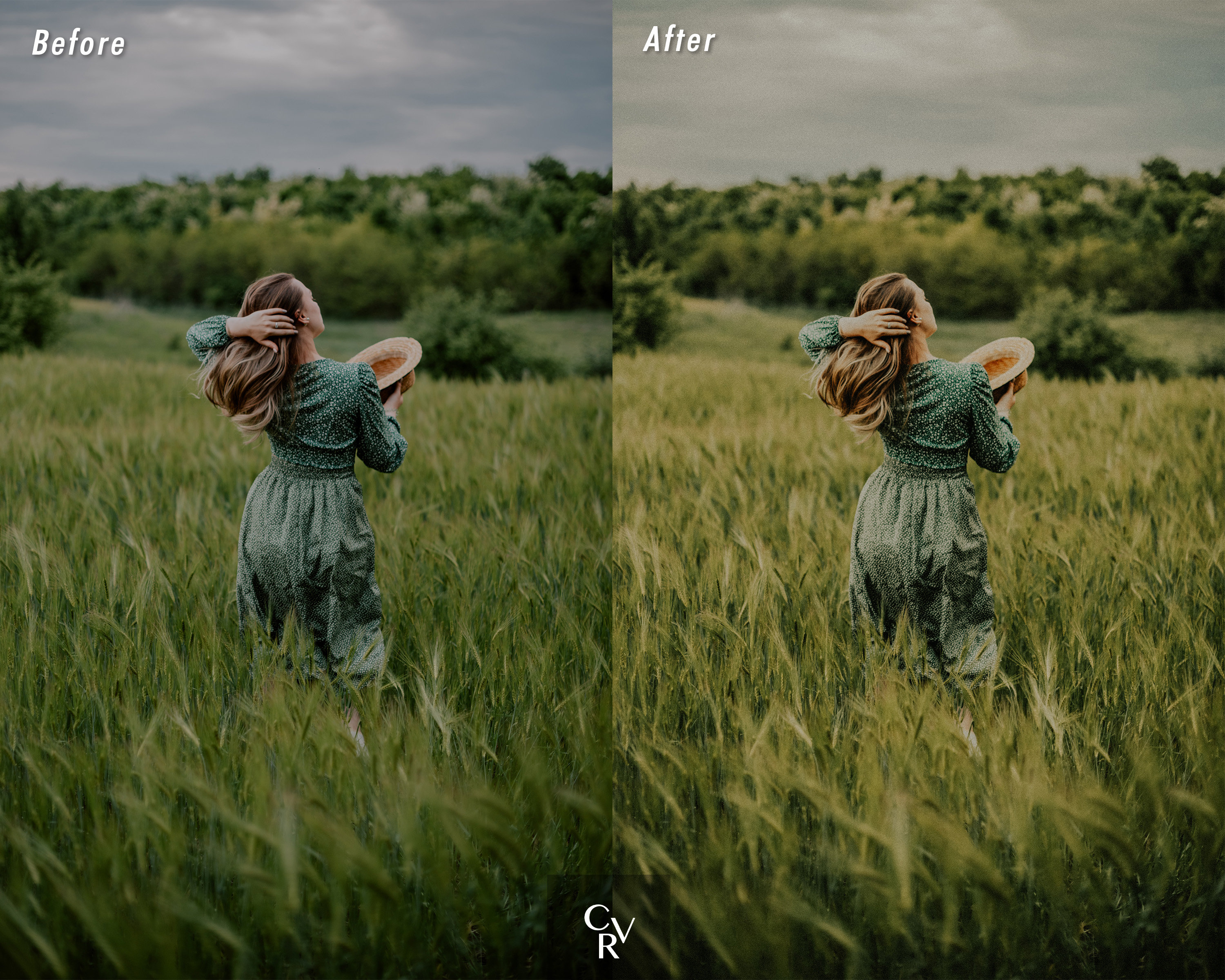 10 Classic Film Lightroom Presets : Moody, Grainy, Warm Filters for ...