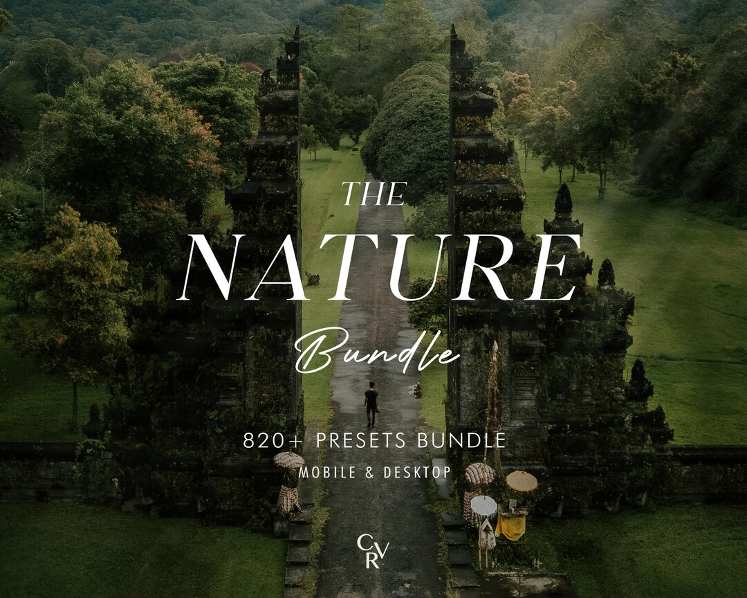 800+ NATURE Bundle Presets - Mobile and Desktop - Lightroom Preset ...