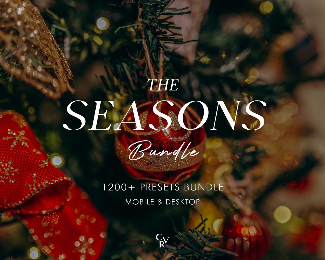 1200+ ALL SEASONS Bundle Presets - Mobile and Desktop - Lightroom ...