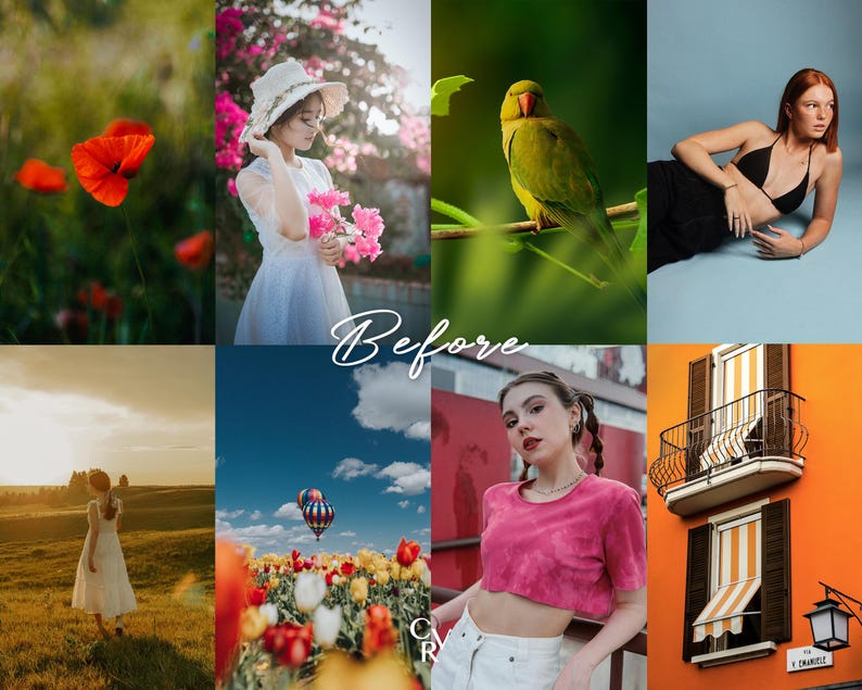 20 Colorful Lightroom Presets. Desktop and Mobile. 20 Different Presets ...