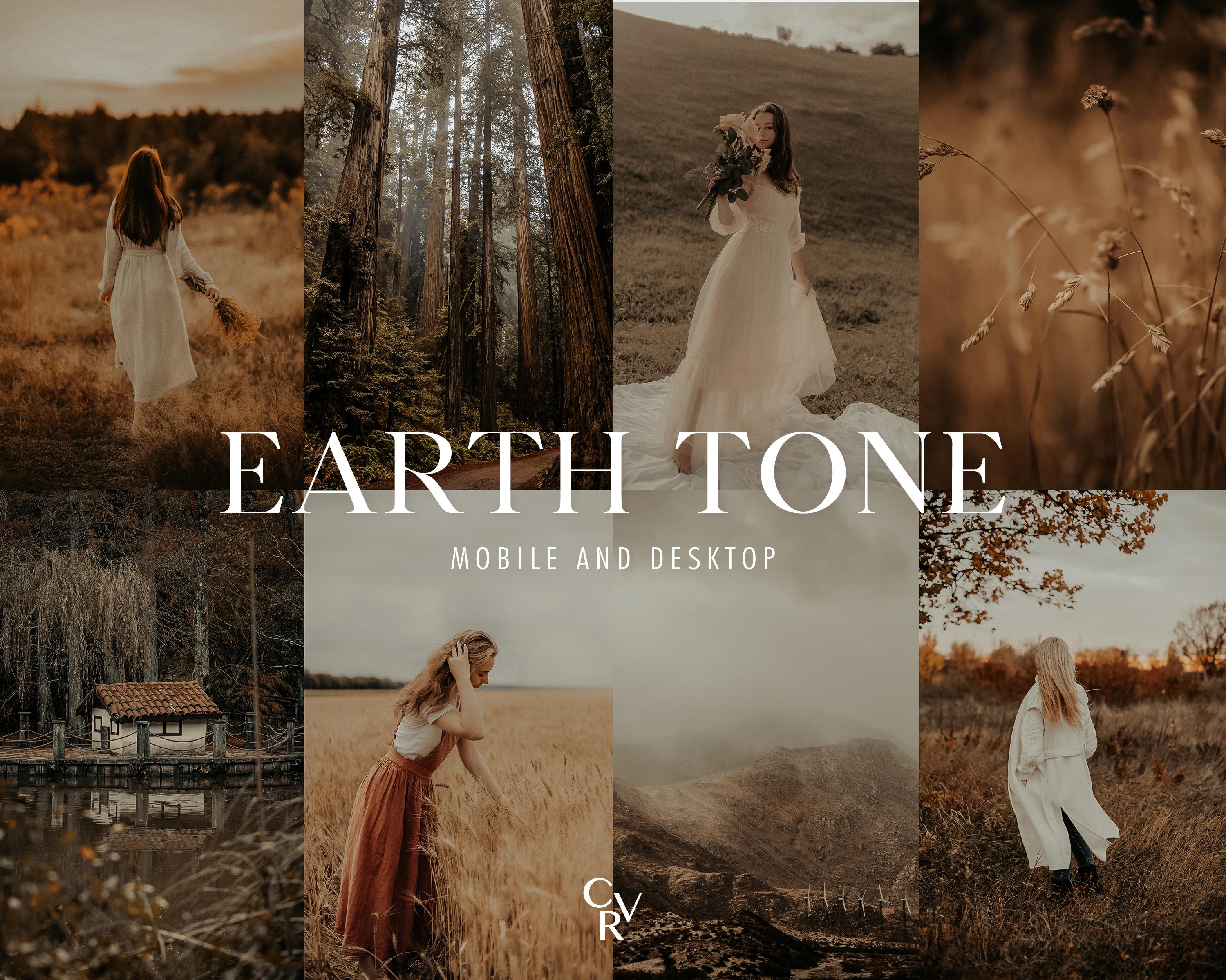 15 Earthy Tones Lightroom Presets. Desktop and Mobile. 15 Different ...