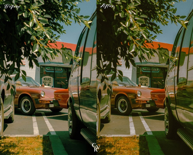 10 Analog Film Lightroom Presets. Desktop and Mobile. Vintage, Old ...