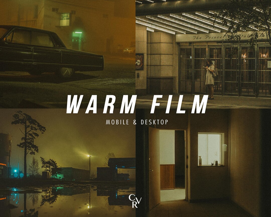 10 Warm Film Lightroom Presets. Desktop and Mobile. 10 Different ...