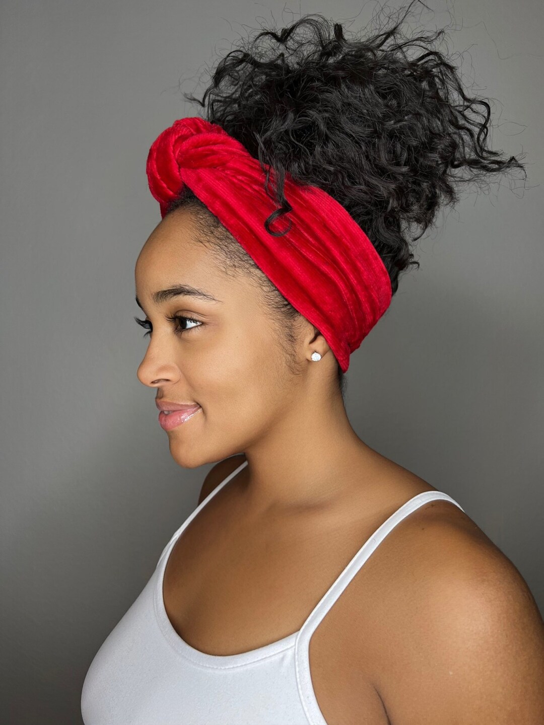 Velvet Ribbed Headwrap Turban Hair Hair Wrap for Women - Etsy