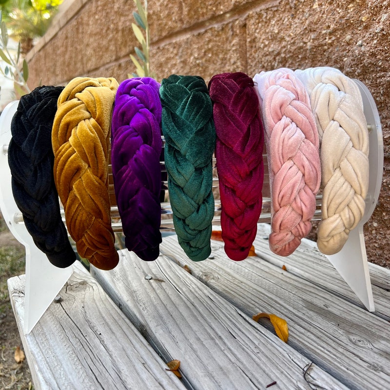 Braided Headband - Etsy