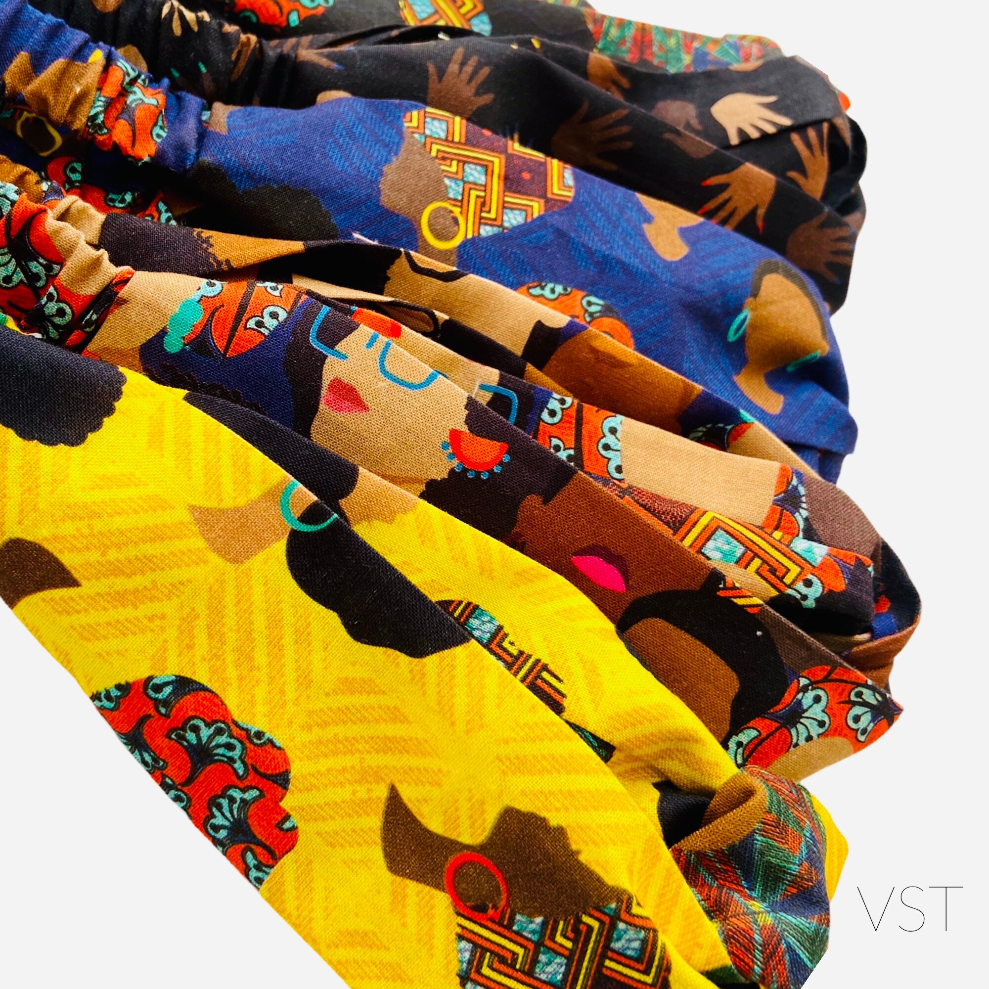 Colorful African Headbands Juneteenth - Etsy