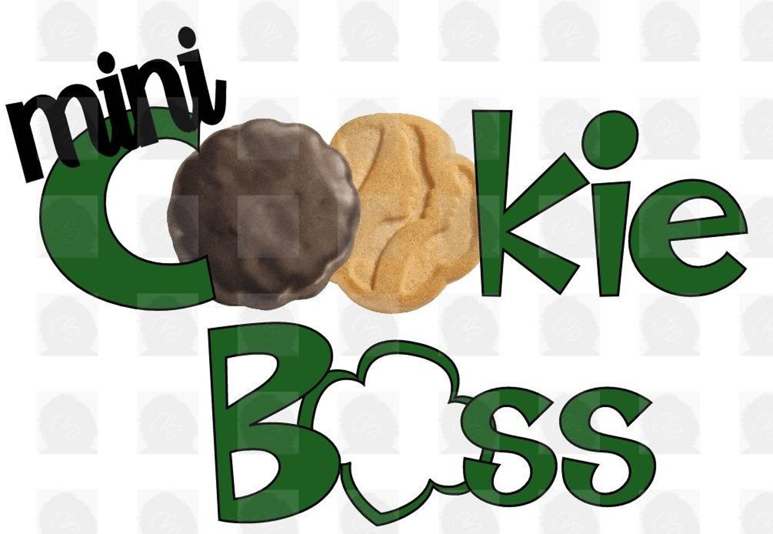 Cookie Boss and "mini" Cookie Boss **digital Downloads** - Etsy