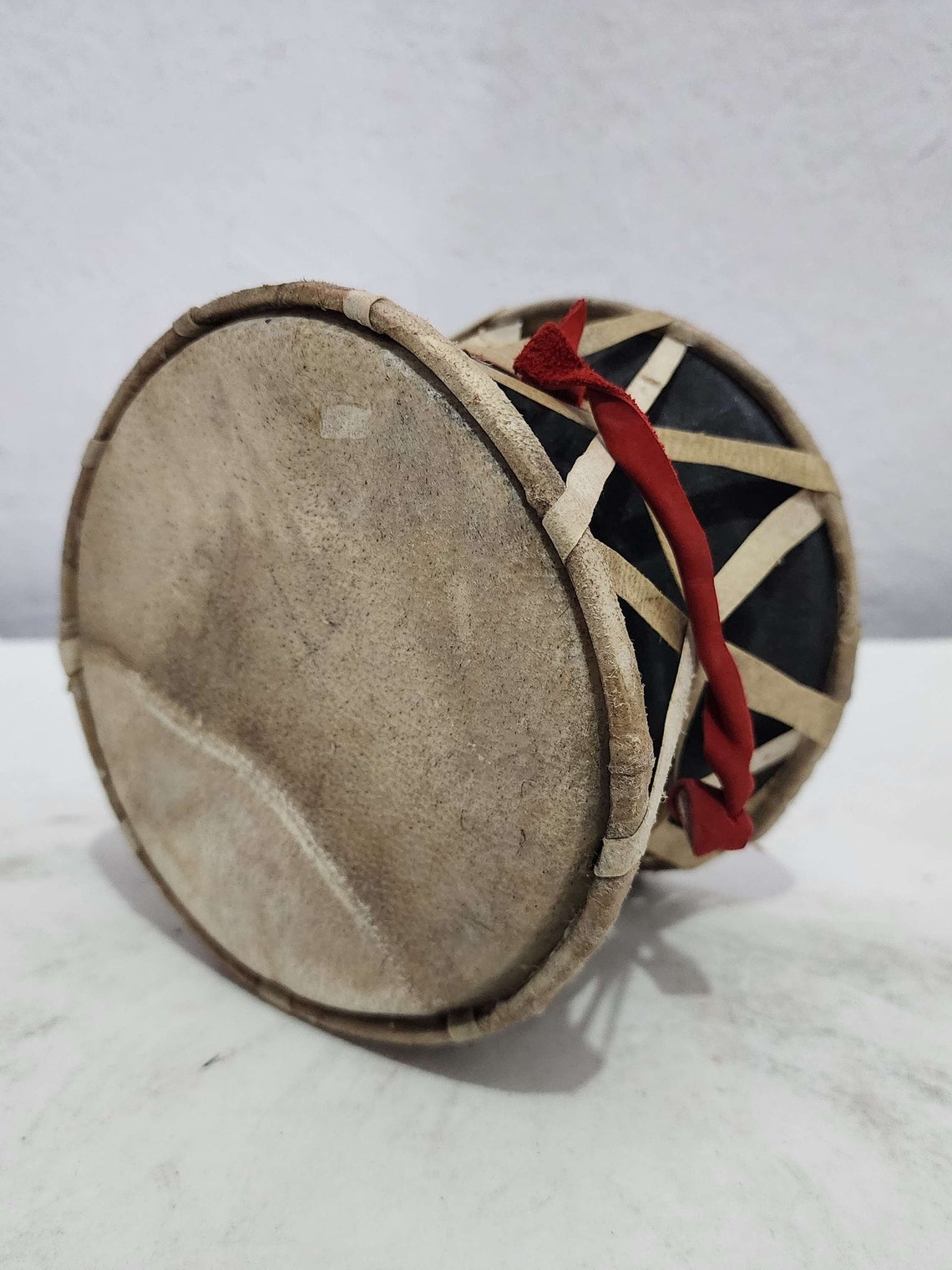 5.5 Inch High Quality Nepali Folk Musical Instrument Damaru - Etsy