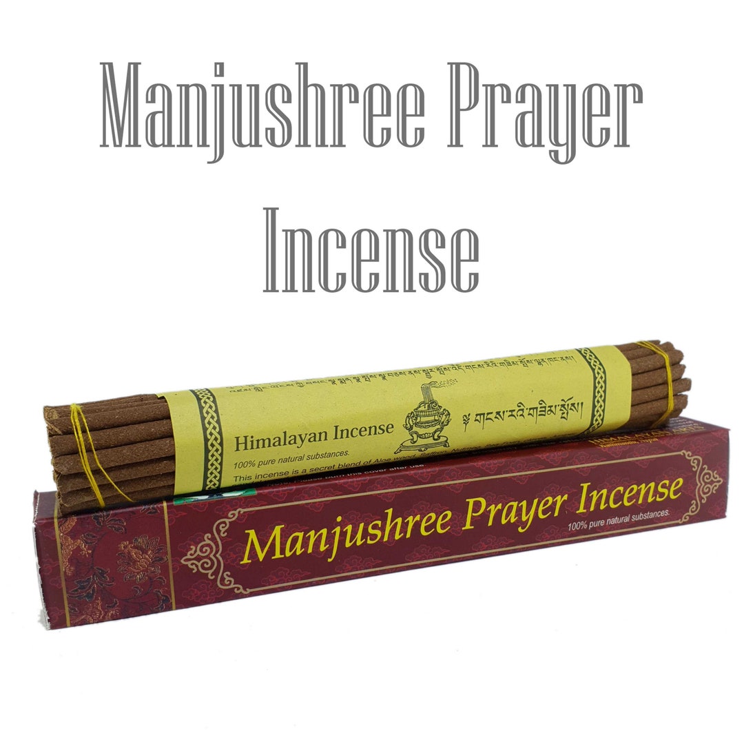 Manjushri Prayer Buddhist Incense, Pure Nepali Aromatic Herbal Incense ...
