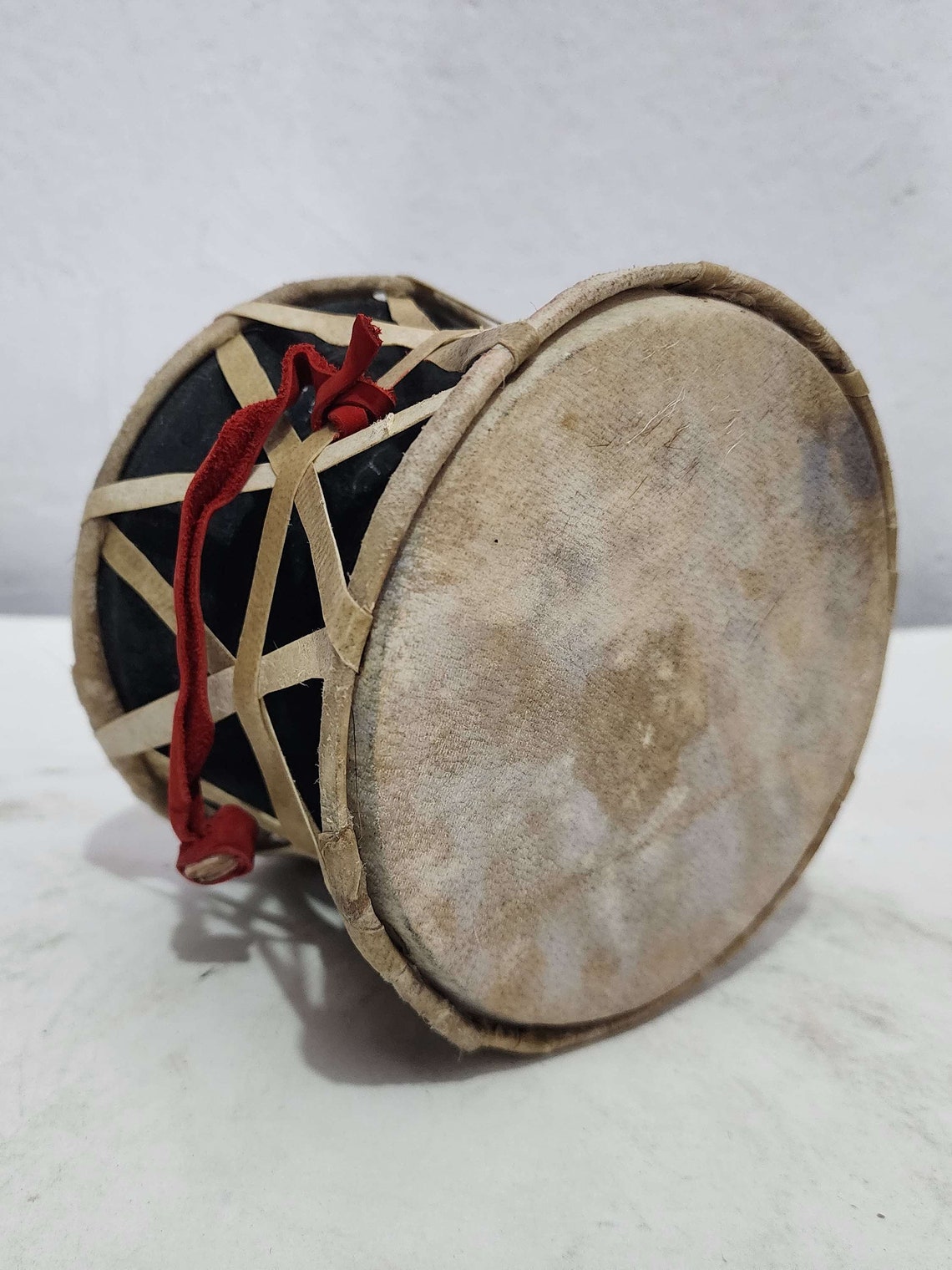 5.5 Inch High Quality Nepali Folk Musical Instrument Damaru - Etsy