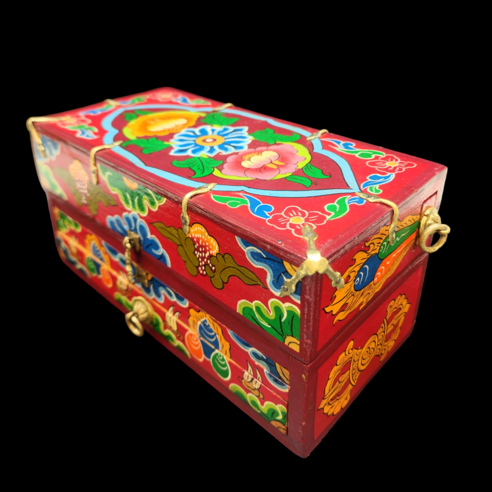 Buddhist Handmade Wooden Traveling Altar Box Foldable Double - Etsy