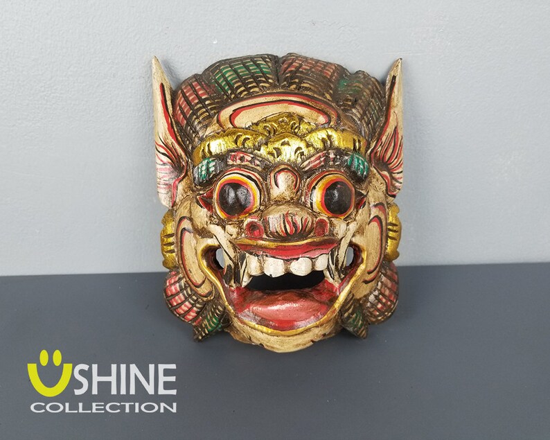 Antique Wall MaskVintage MaskBalinese Barong MaskHome | Etsy