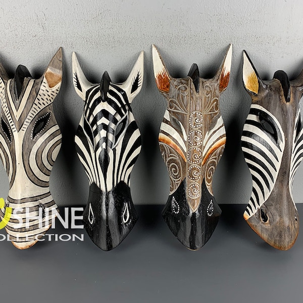 Zebra Mask - Etsy