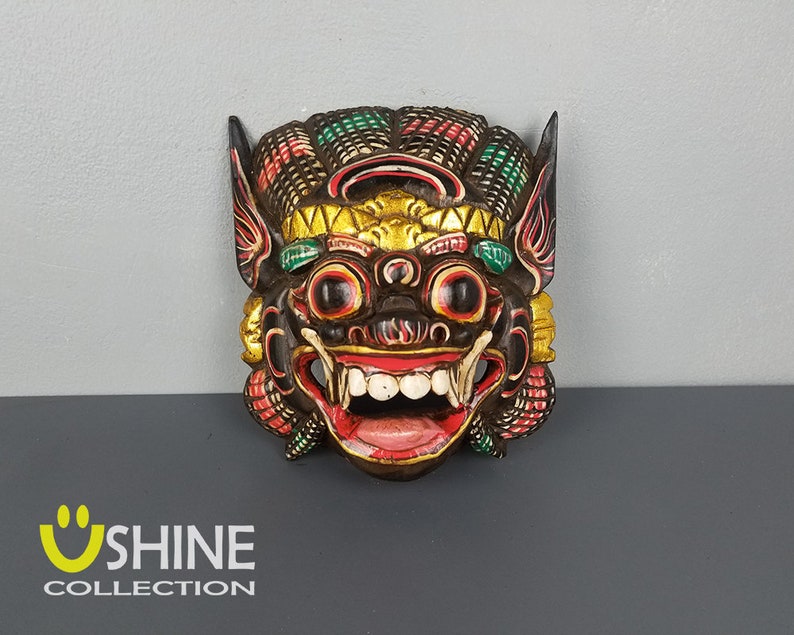 Antique Wall MaskVintage MaskBalinese Barong MaskHome | Etsy