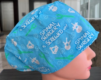 Funny Skeleton Surgery Hat - Etsy