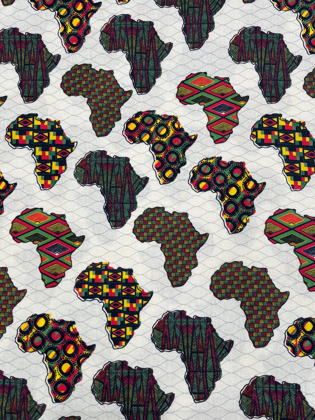 Black History Month Fabric African Women on White Half a Yard Cotton - Etsy
