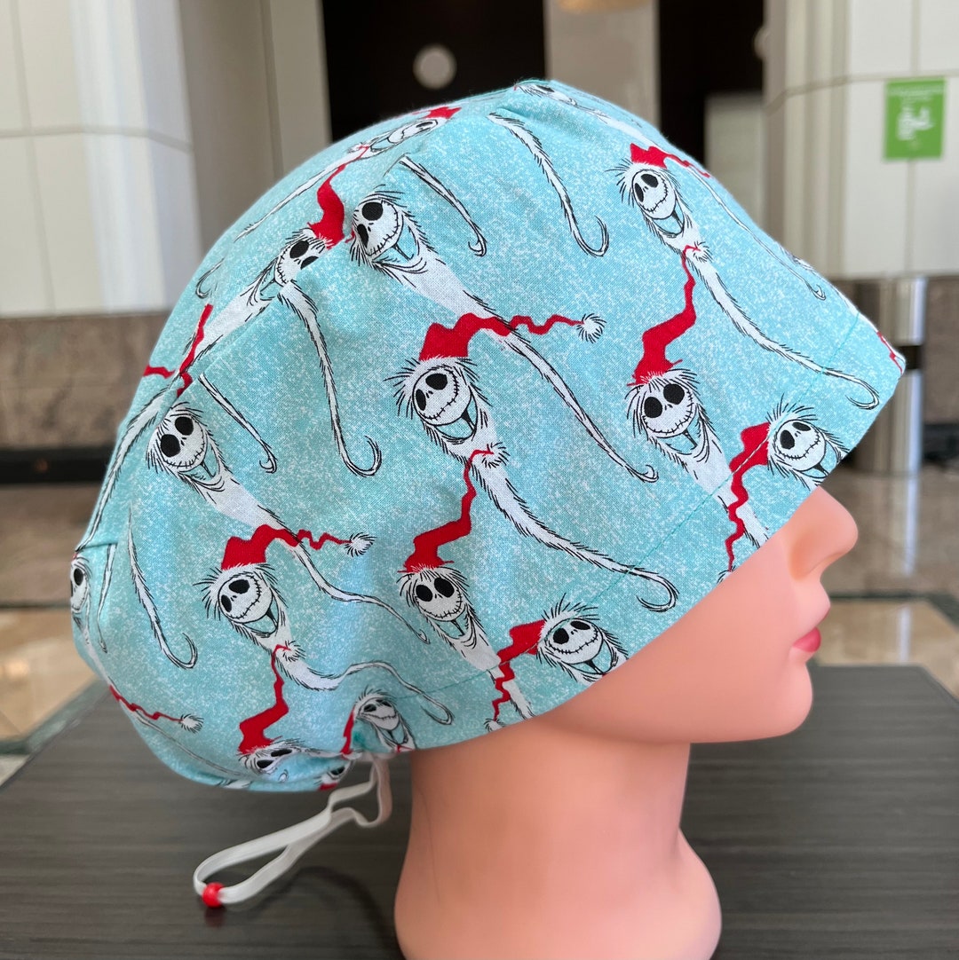 Nightmare Before Christmas 2 Scrub Cap Euro Style - Etsy